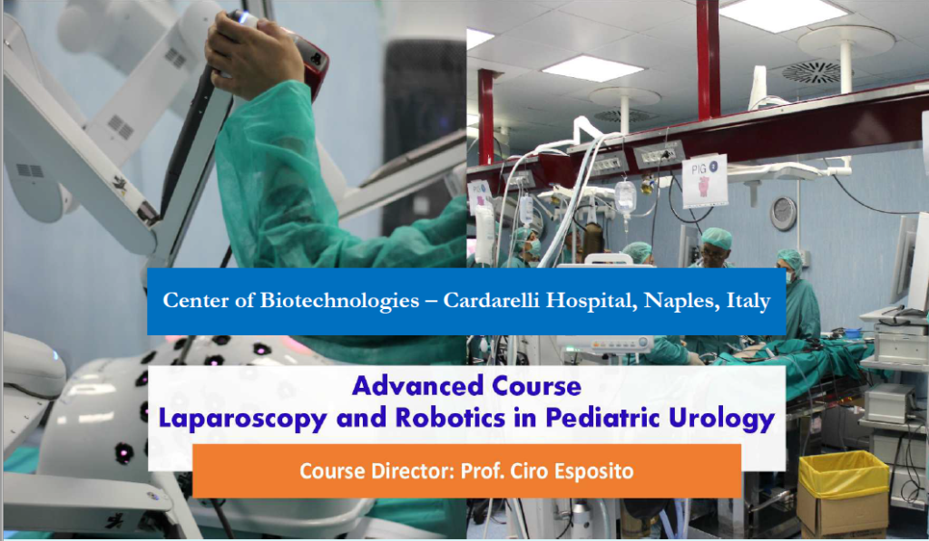 Advanced Course Laparoscopy and Robotics in Pediatric Urology - GEM Italy