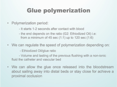 Glubran2 for endovascular use: indications and techniques – GEM Italy
